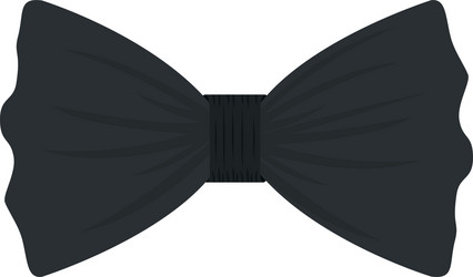 3d bow ties white and black isolated Royalty Free Vector