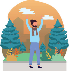 Human man cartoon Royalty Free Vector Image - VectorStock