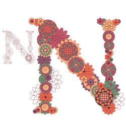 Vintage Letter N Vector Images (over 15,000)