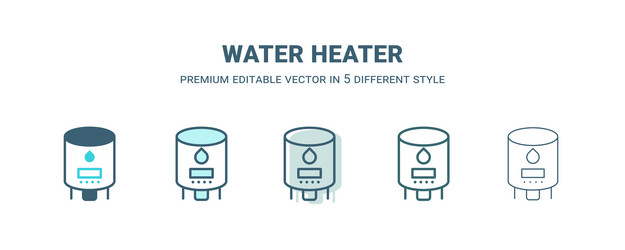 Electric Water Heater Symbol Vector Images (over 2,600)