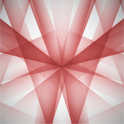 Abstract red lines on a white background Vector Image