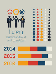Social issue equality concept infographic Vector Image