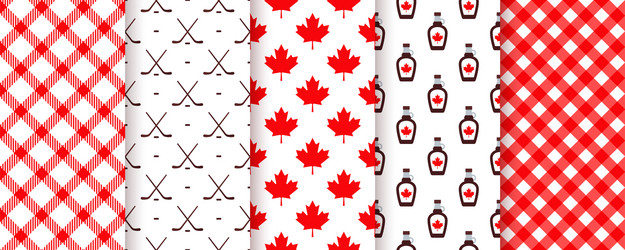 Happy canada day banner Royalty Free Vector Image