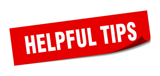 Tip sticker tip label Royalty Free Vector Image