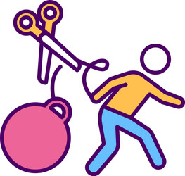 Past due stamp on white Royalty Free Vector Image