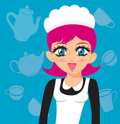 Maid Girl Vector Images (over 4,900)