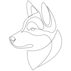 Geometric Husky Vector Images (over 220)