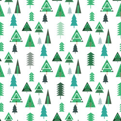 Forest pattern Royalty Free Vector Image - VectorStock