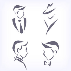 Blank Profile Portrait Man Vector Images (over 380)
