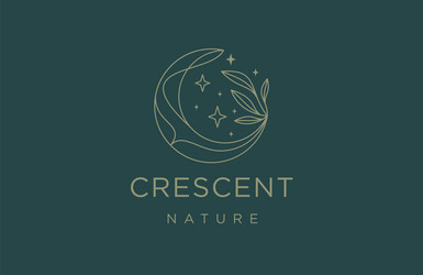 Crescent Royalty Free Vector Image - VectorStock