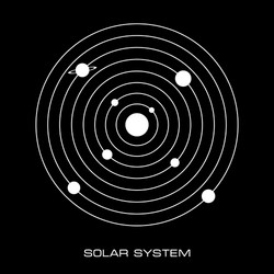 Set of solar system planets Royalty Free Vector Image