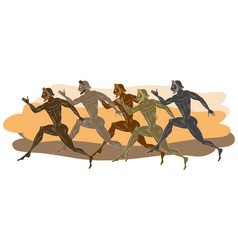 Greek Runner Vector Images (56)