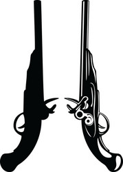 Pistol Old Gun Vector Images (over 7,200)