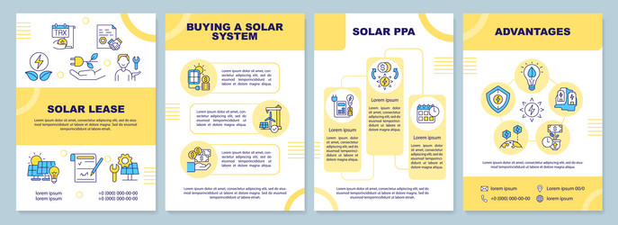 Solar Energy Brochure Vector Images (over 430)