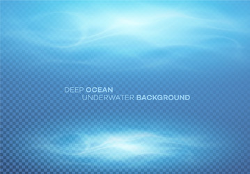 Blue deep water and sea abstract natural Vector Image