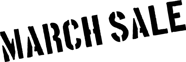 Blowout sale stamp on white Royalty Free Vector Image