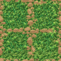 Cartoon Grass Texture Seamless