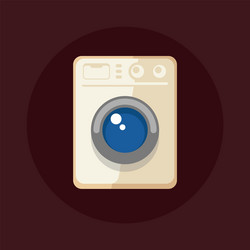 Washing machine Royalty Free Vector Image - VectorStock