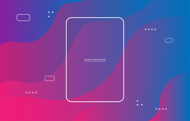 Abstract blue gradient colorwave color Royalty Free Vector