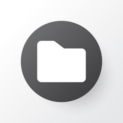 Dossier icon colored symbol premium quality Vector Image