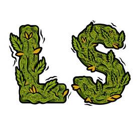 Weed Font Vector Images (over 940)