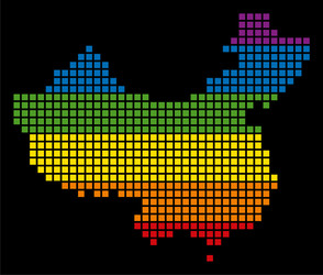 Pixel Map China Vector Images (over 170)