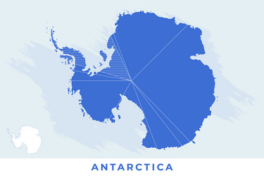 Antarctica Countries Map Political World Vector Images (over 150)