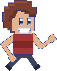 Guy Pixelated Character Vector Images (over 1,400)