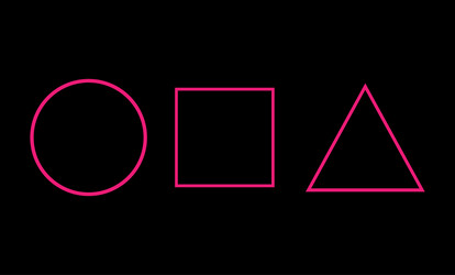 Squid Game Symbol Icon Royalty Free Vector Image