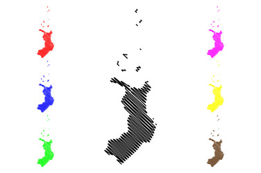 Cagayan valley map Royalty Free Vector Image - VectorStock