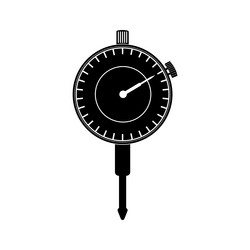 Dial indicator icon Royalty Free Vector Image - VectorStock