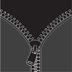 Two zip documents over black background Royalty Free Vector