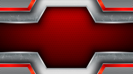 Red steel abstract background Royalty Free Vector Image