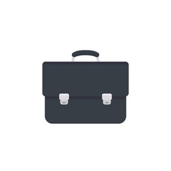 Leather briefcase logo icon Royalty Free Vector Image