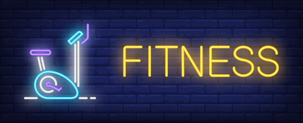 Workout neon sign Royalty Free Vector Image - VectorStock