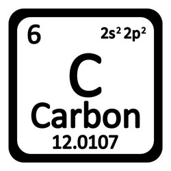 Periodic Table Element Carbon Vector Images (over 260)