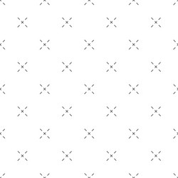 X cross geometric pattern simple subtle seamless Vector Image