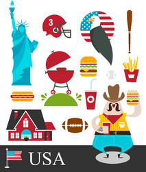 Cowboy christmas card with american shoes Vector Image