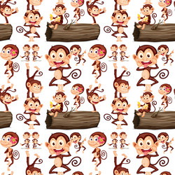 Monkey Handstand Vector Images (90)
