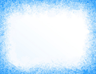 Blue ice background Royalty Free Vector Image - VectorStock