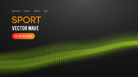 Sport game background abstract speed wave Vector Image