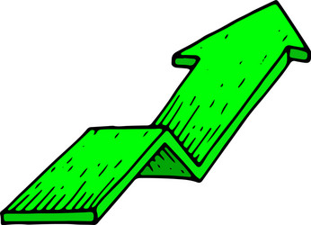 Green Up Arrow Vector Images (over 8,700)