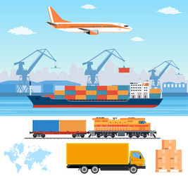Backgrounds Logistics Vector Images (over 34,000)