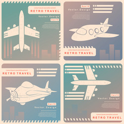 Retro travel Royalty Free Vector Image - VectorStock