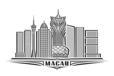 Macau Skyline Vector Images (over 130)