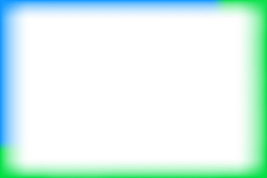 Colorful border rectangle blur and smooth white Vector Image