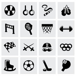Sports icon set Royalty Free Vector Image - VectorStock