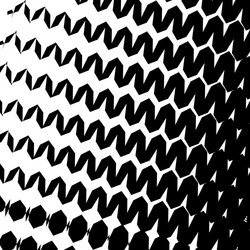 Geometric simple zigzag print wave pattern Vector Image