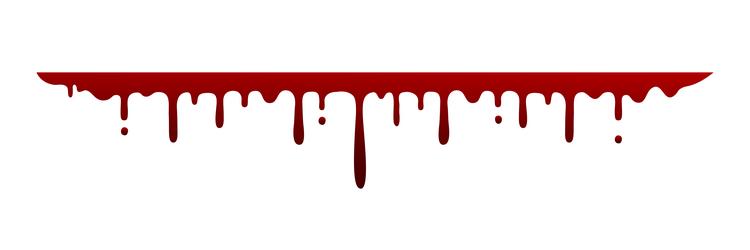 Dripping red blood Royalty Free Vector Image - VectorStock