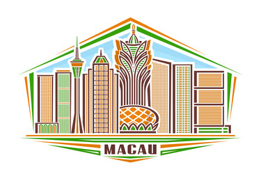 Macau Skyline Vector Images (over 130)